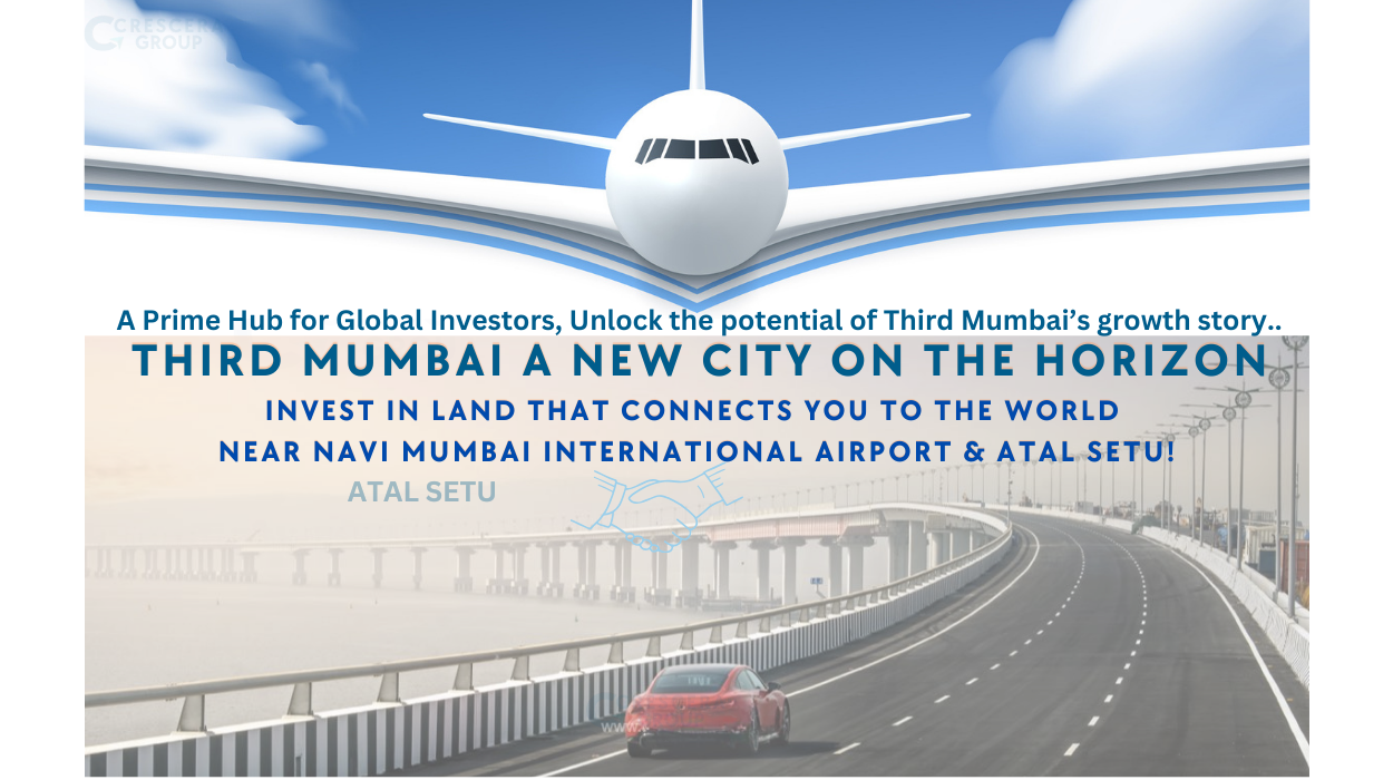 Land/Plots near Navi Mumbai Airport & Atal Setu | Chirle | Uran Third ...